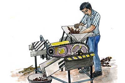 Lac processing machine - National Innovation Foundation-India